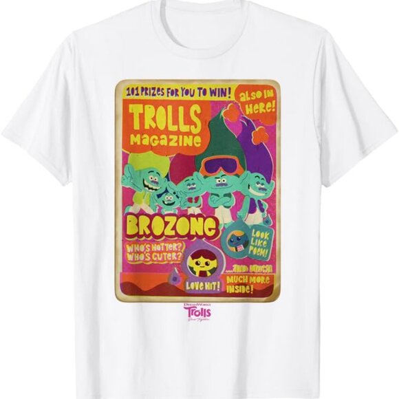 Trolls | Tops | New Dreamworks Trolls Band Together Brozone Magazine ...